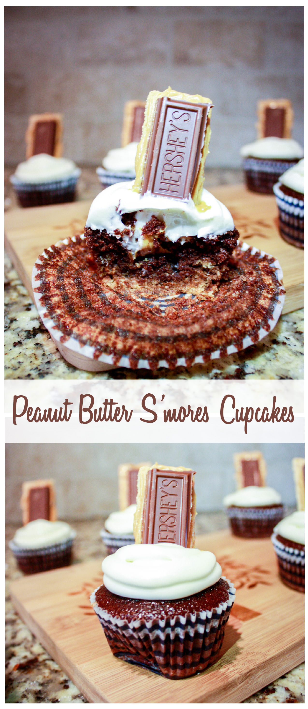 Peanut Butter S’mores Cupcakes | SugarB Cupcakes